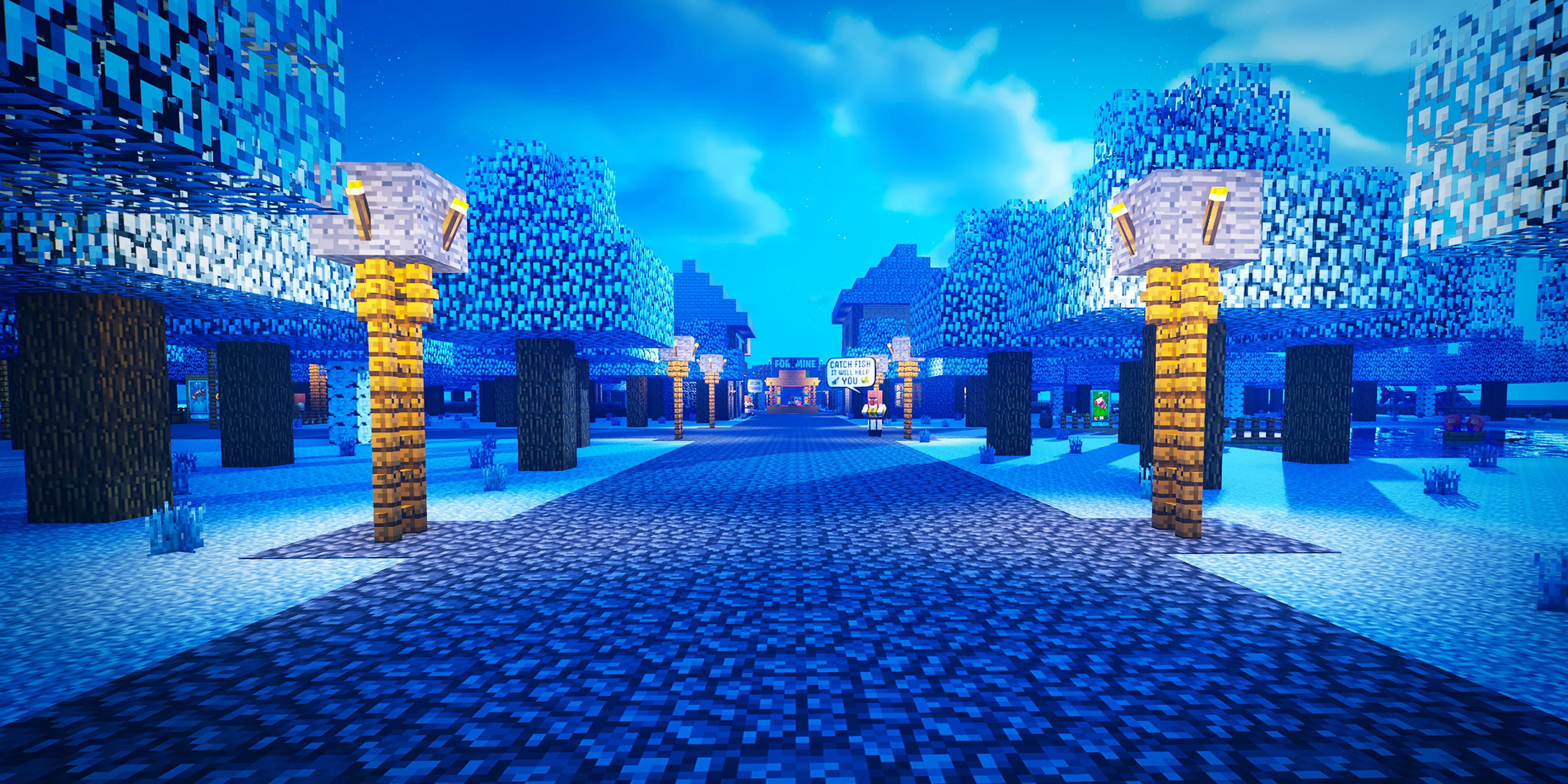 ️ WINTER STORY 1: BLOCK BOSSFIGHT 🧟 7908-3575-3887 by fortcraft_maps ...