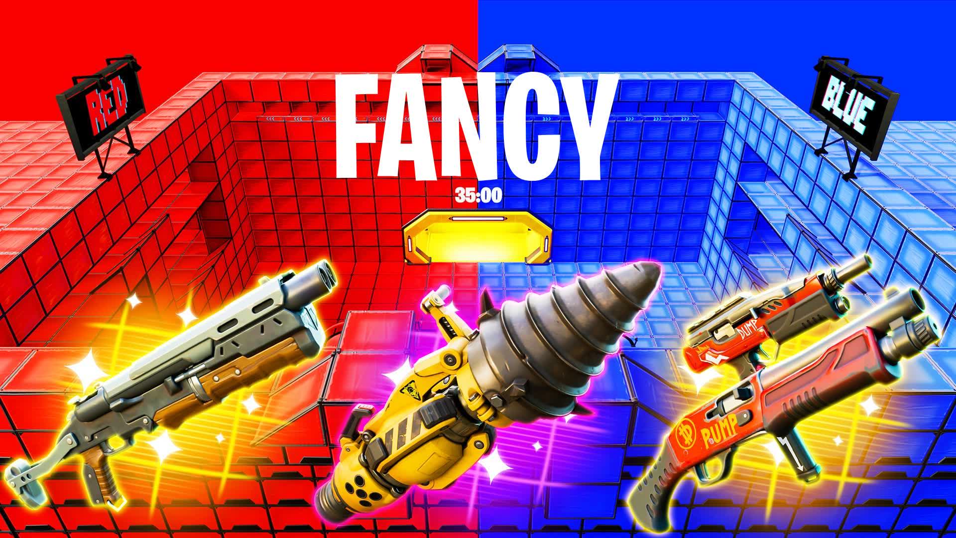 FANCY RED VS BLUE🔴🔵 3027-7207-3854 by trago63 - Fortnite