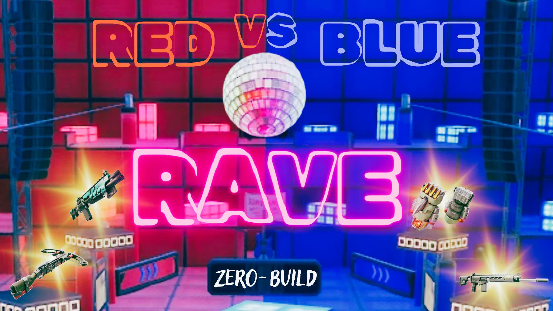 Red Vs Blue RAVE 5640-4972-3853 by markade - Fortnite Creative Map Code ...