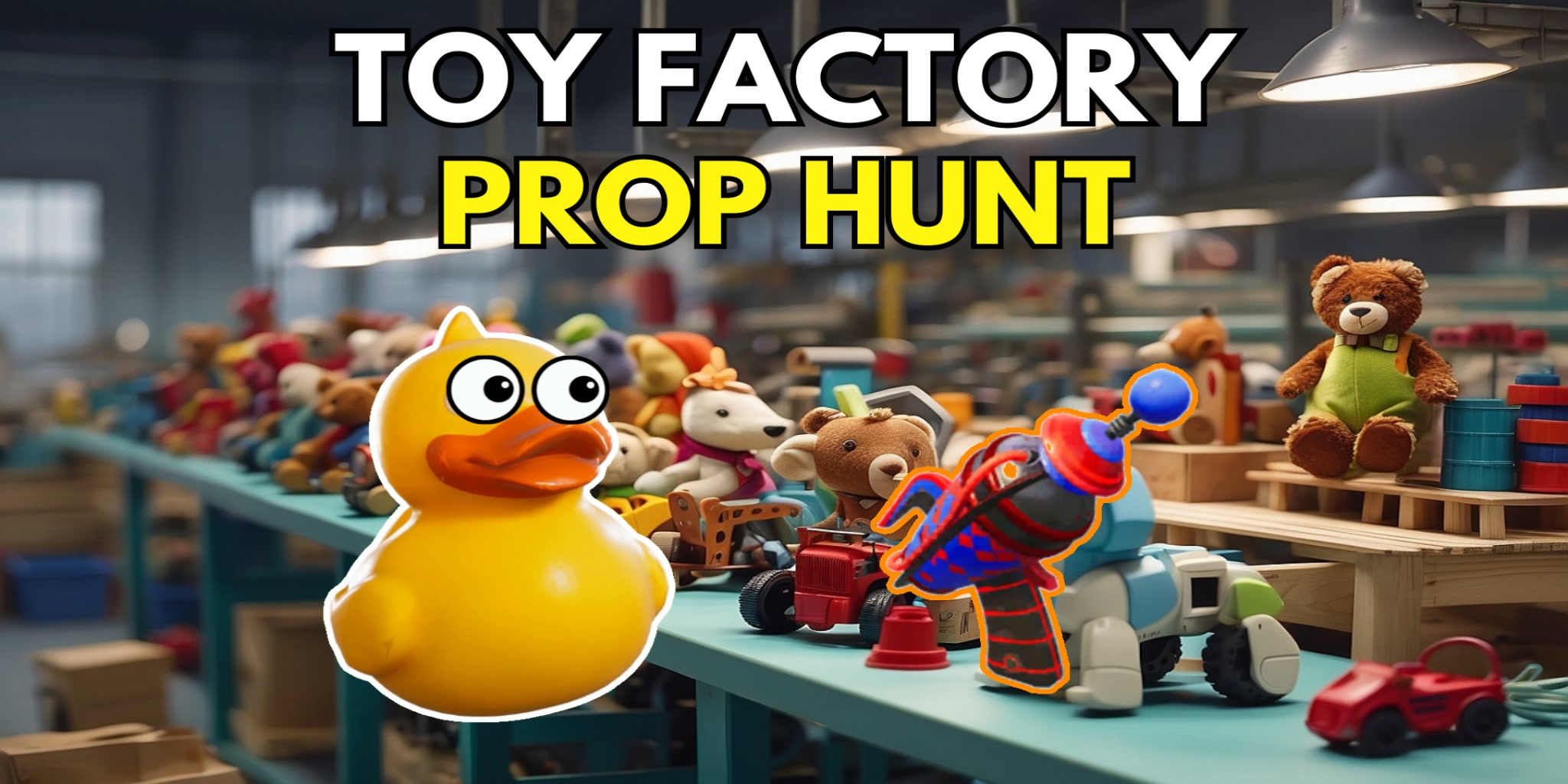 TOY FACTORY PROP HUNT 🧸 8685-3205-2113 by guayando - Fortnite Creative ...
