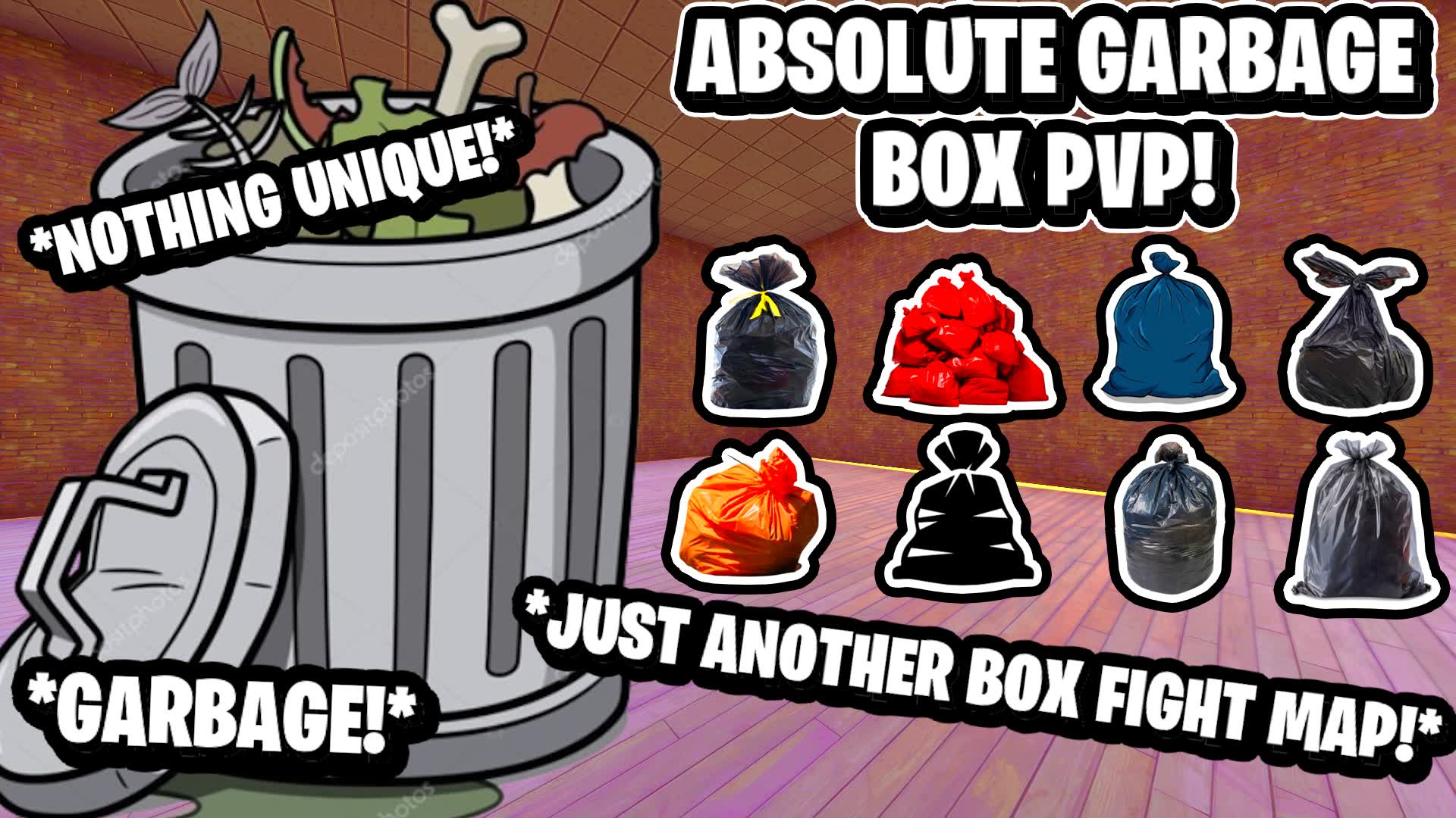 🗑️ABSOLUTE GARBAGE BOX PVP!(NO MEME)🗑️ 0169-1410-4302 by timered ...