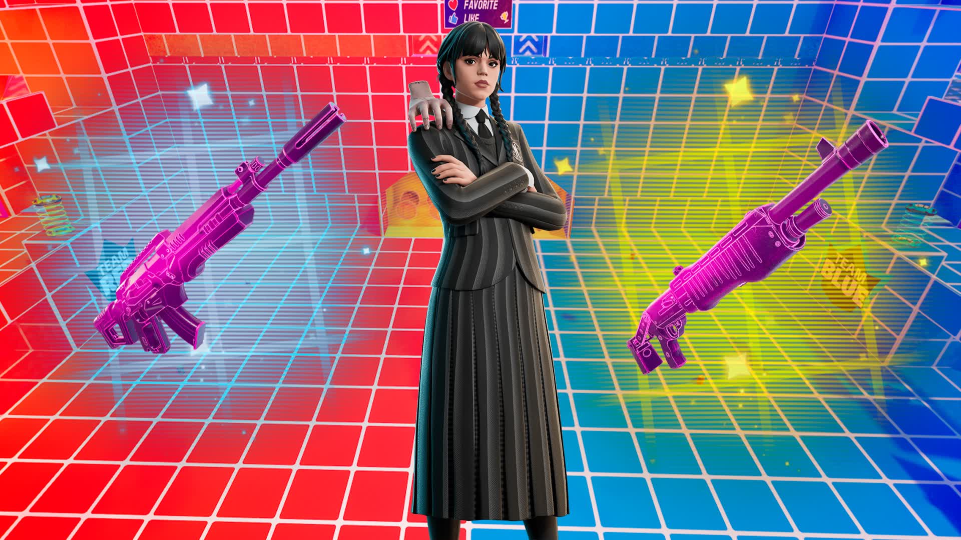 RED VS BLUE 🔴🔵 ABM 2860-8438-5093 by foppa.exe - Fortnite