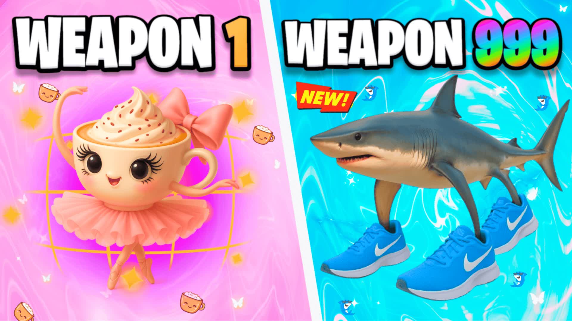 😂CRAZY BRAINROT GUN GAME 🎯ONE SHOT 7880-8088-7432 by as29 - Fortnite ...