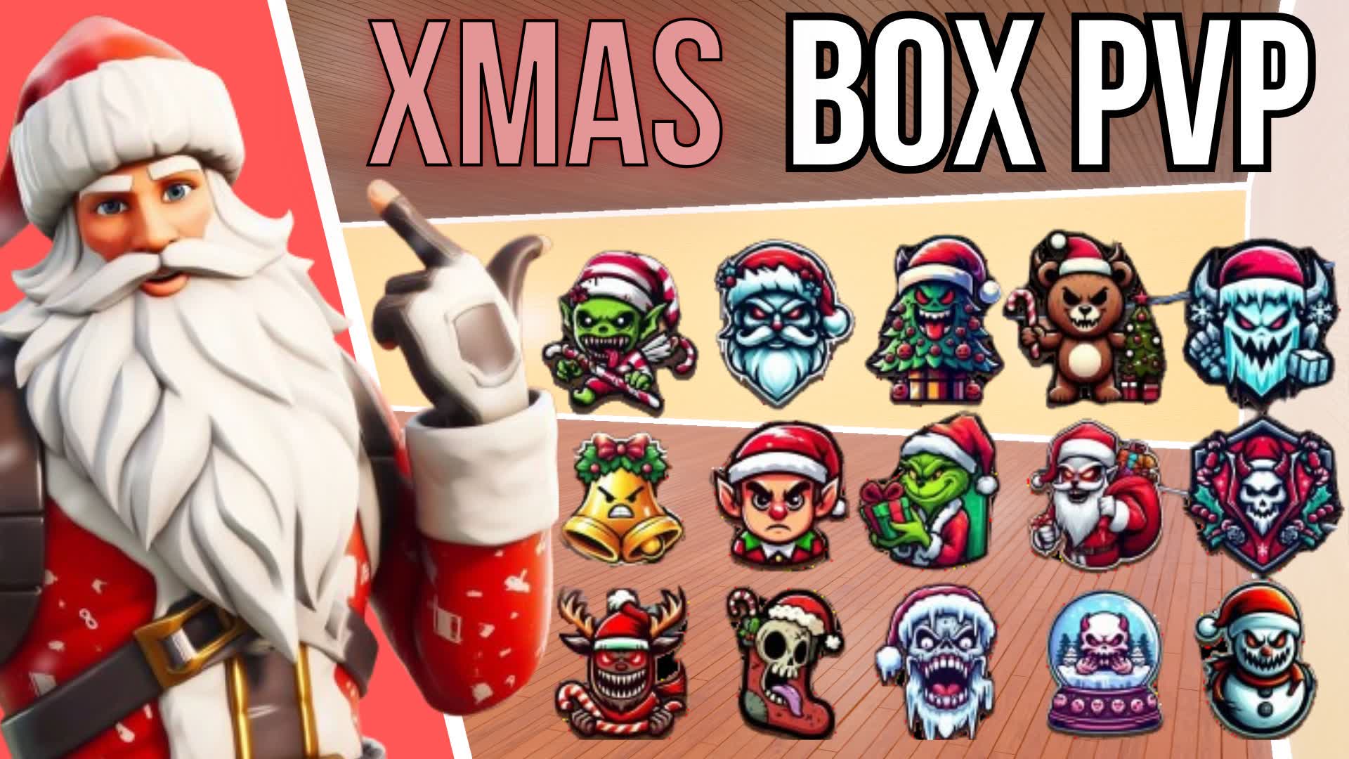 XMAS BOX PVP🎄 1502-2399-2461 by ghostenaru - Fortnite Creative Map Code ...