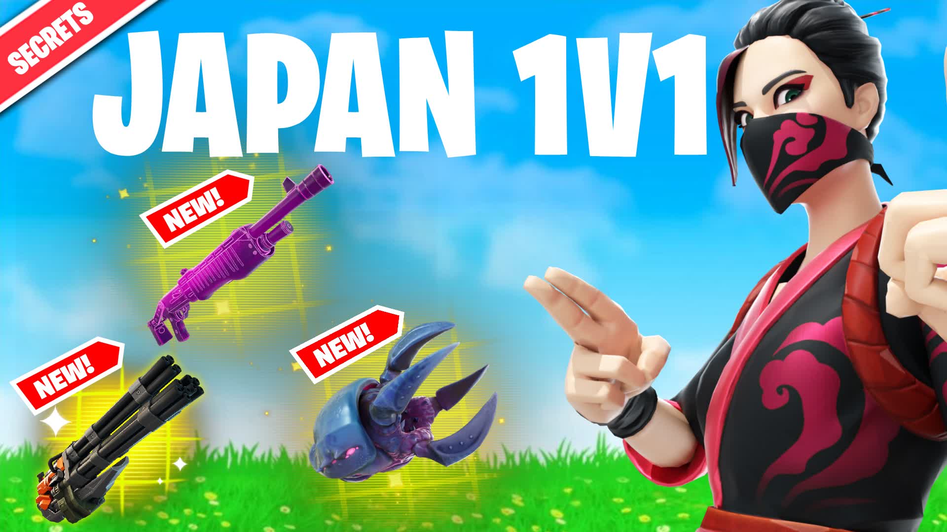 1v1 With Every Gun: Samurai Showdown 7099-5543-0030 by redrobin - Fortnite