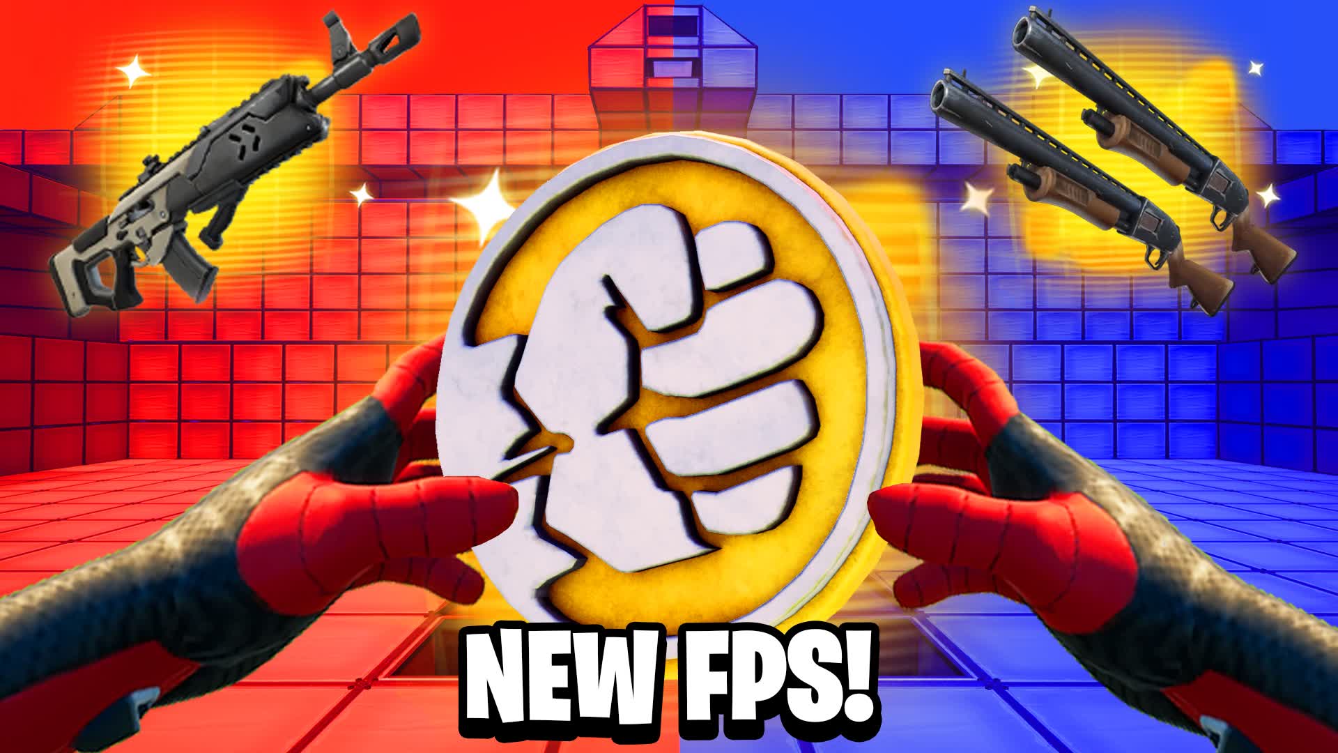 CUSTOM HERO MEDALLIONS RED VS BLUE 5451-3045-1428 by tomato - Fortnite ...