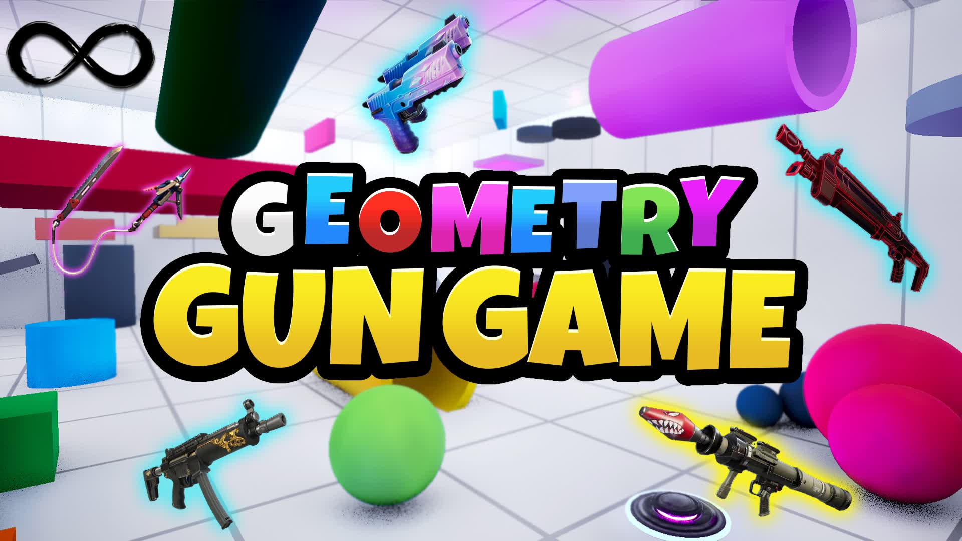 GEOMETRY GUN GAME 🔫 1599-5046-9126 by jackjackhd - Fortnite Creative ...