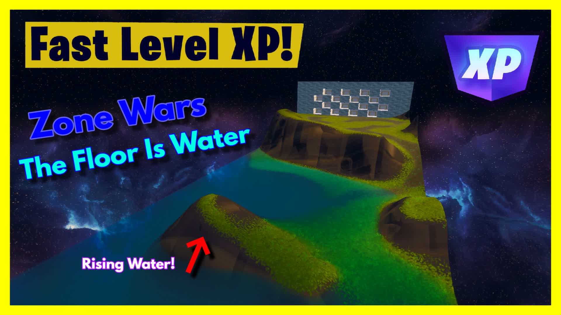 🌊 ZONEWARS THE FLOOR IS WATER 🌊 0535-7964-8735 by Poka - Fortnite.GG