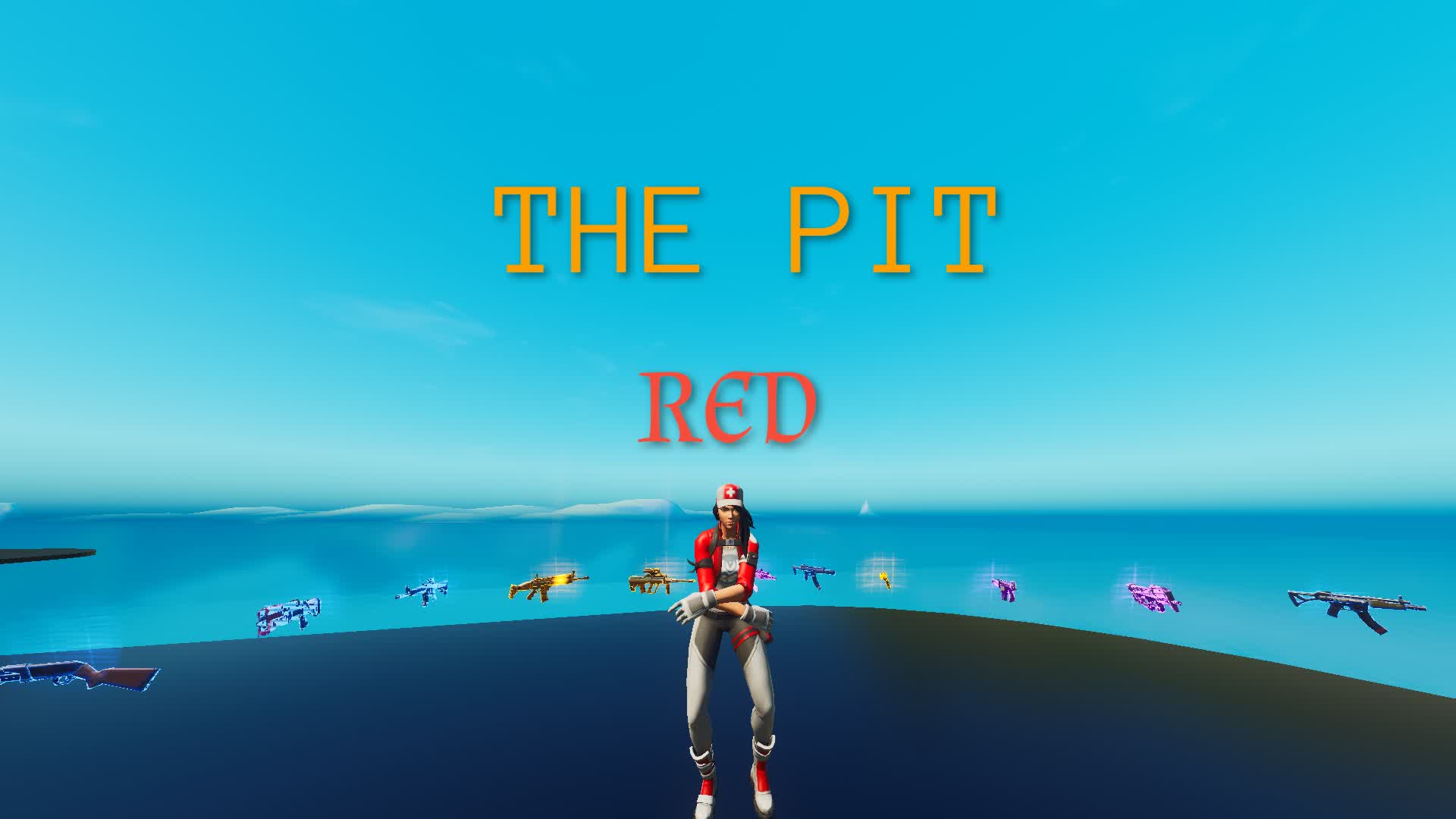 🔴THE PIT - FREE FOR ALL RED🔴 7703-9318-9071 by 1v1v1-box-zone-a ...
