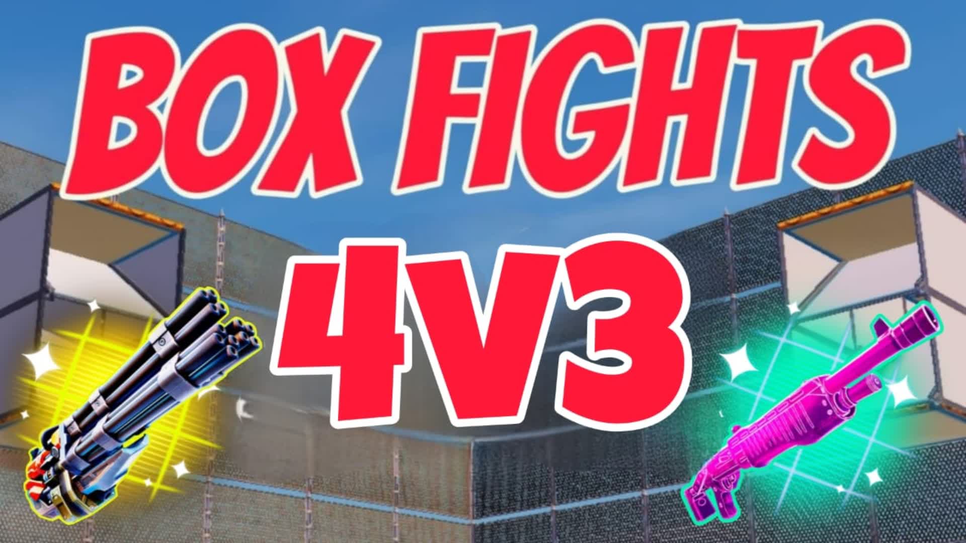 [BOX FIGHTS 🔥 4V3 [3V4 2458-2188-4307 by ha0 - Fortnite Creative Map Code - Fortnite.GG