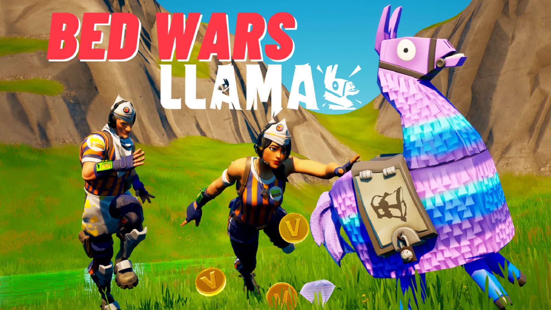 BED WARS LLAMAS 2049-4026-4503 by laabouds - Fortnite Creative Map Code - Fortnite.GG