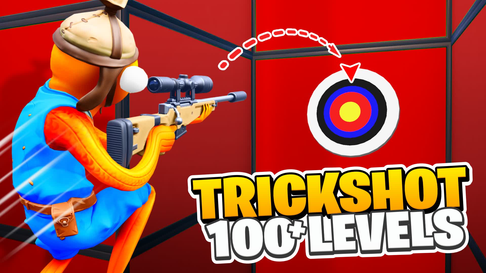 ⭐️MEGA TRICKSHOT PARKOUR🎯 (SUPER EASY) 7533-0923-3172 by rubique - Fortnite Creative Map Code ...