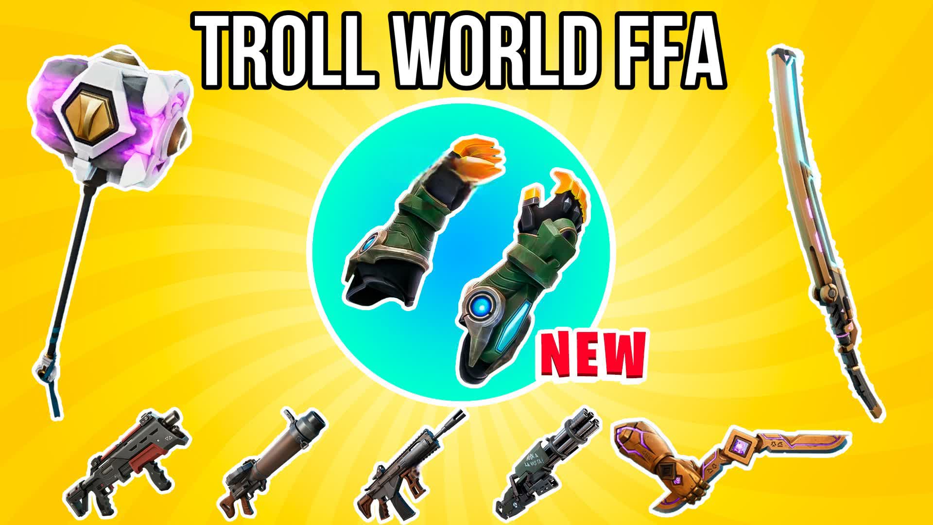 🤡 Troll World FFA - ALL Weapons 🤡 7226-8631-5748 by astrxryan ...