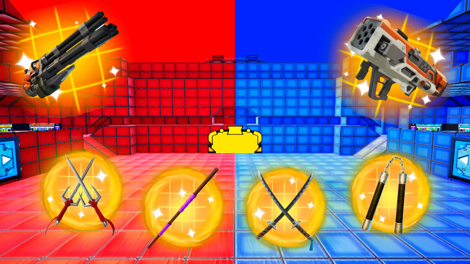 SUPER TMNT RED VS BLUE 🔴🔵 3215-3986-6728 by pandevvo - Fortnite ...