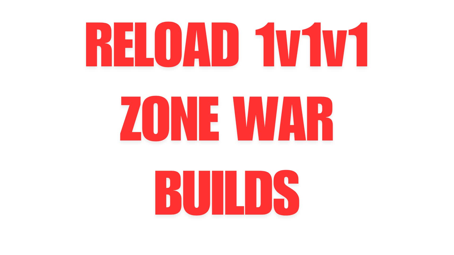 1v1v1 RELOAD ENDLESS ZONE WAR FFA PVP 8388-3513-7610 by v-s-x - Fortnite Creative Map Code ...
