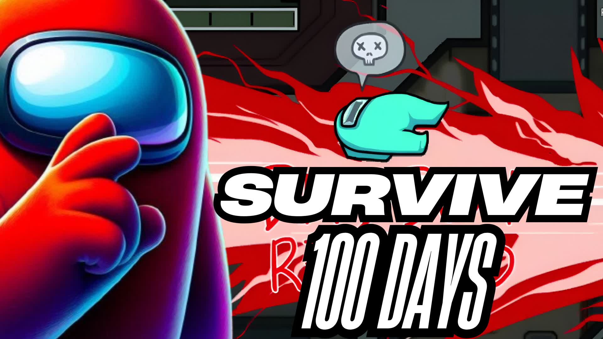 100 DAYS IN THE SHIP AMONG US|1ST PERSON 8489-6952-5634 by balarix ...