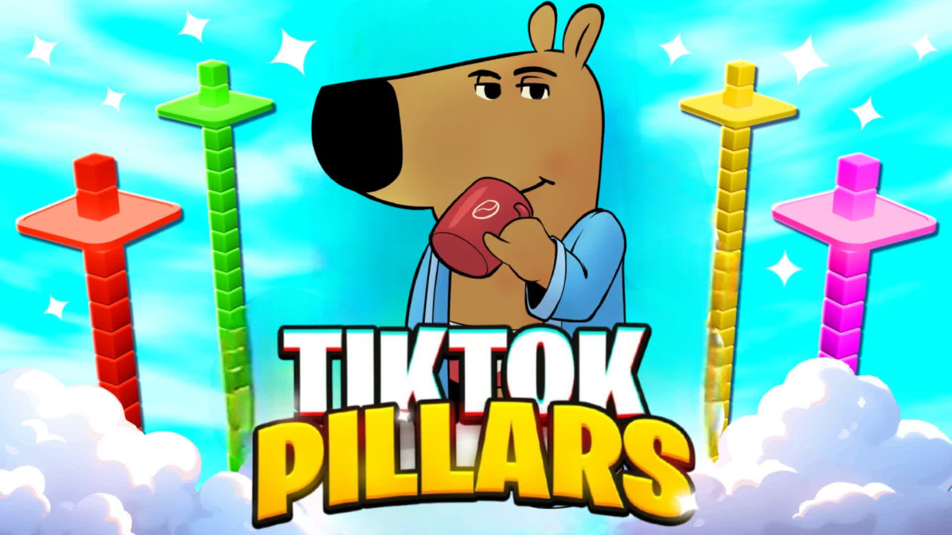 TIKTOK PILLARS! 🦈 9863-3755-0528 by jacobclouds - Fortnite Creative Map ...