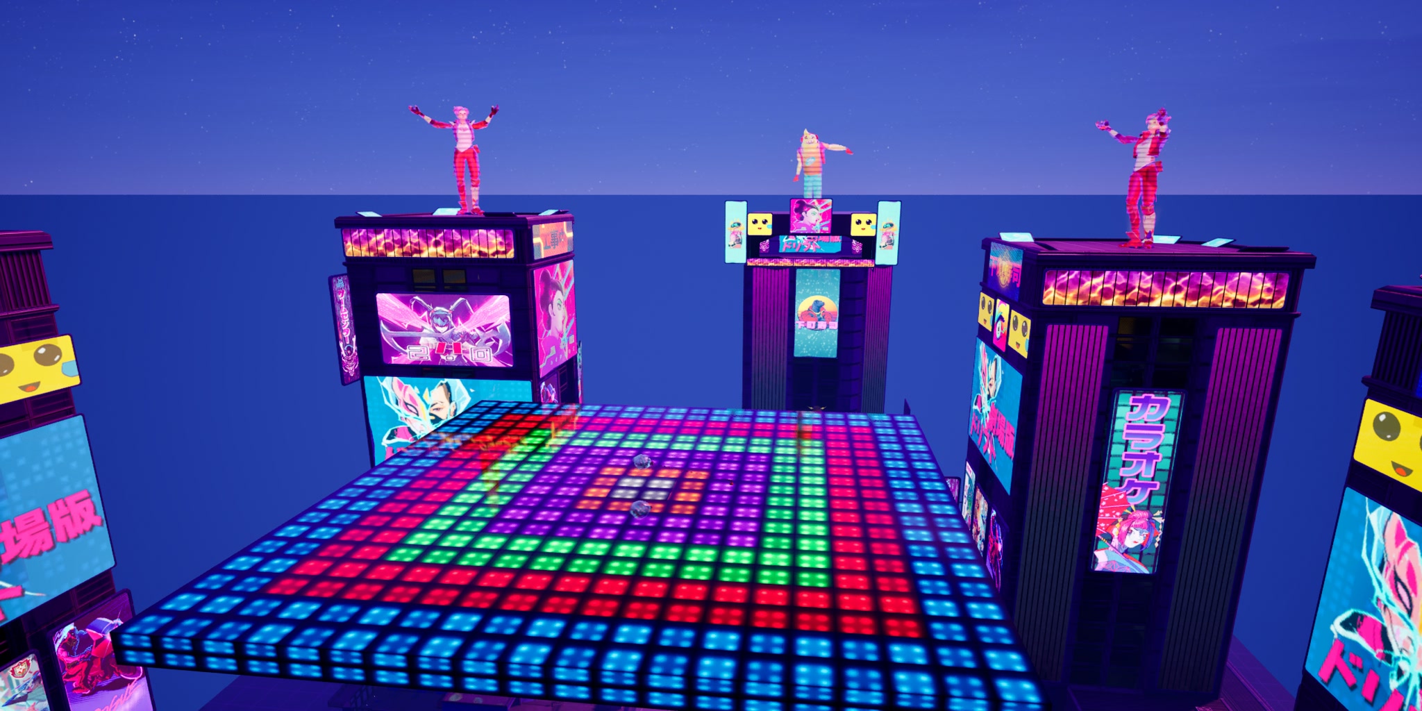 Neon City Sumo 8710-8090-1740 by droidclon - Fortnite Creative Map Code ...