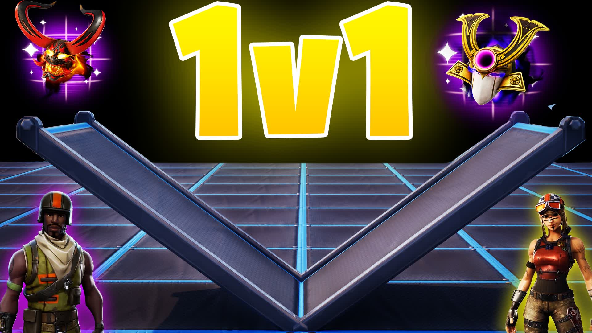 1V1 1v1 arena fights 1468-1213-0361 by rvb1 - Fortnite Creative Map ...