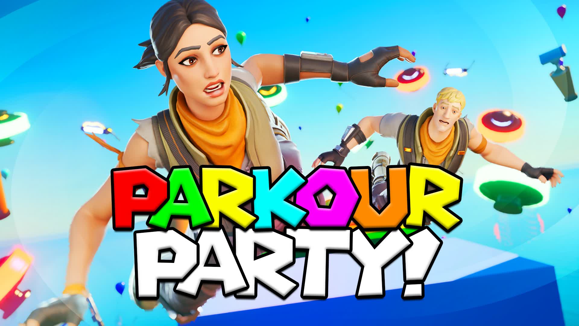 🎉 PARKOUR PARTY! 🥳🎈 3453-2177-7816 by icifyed - Fortnite Creative Map ...