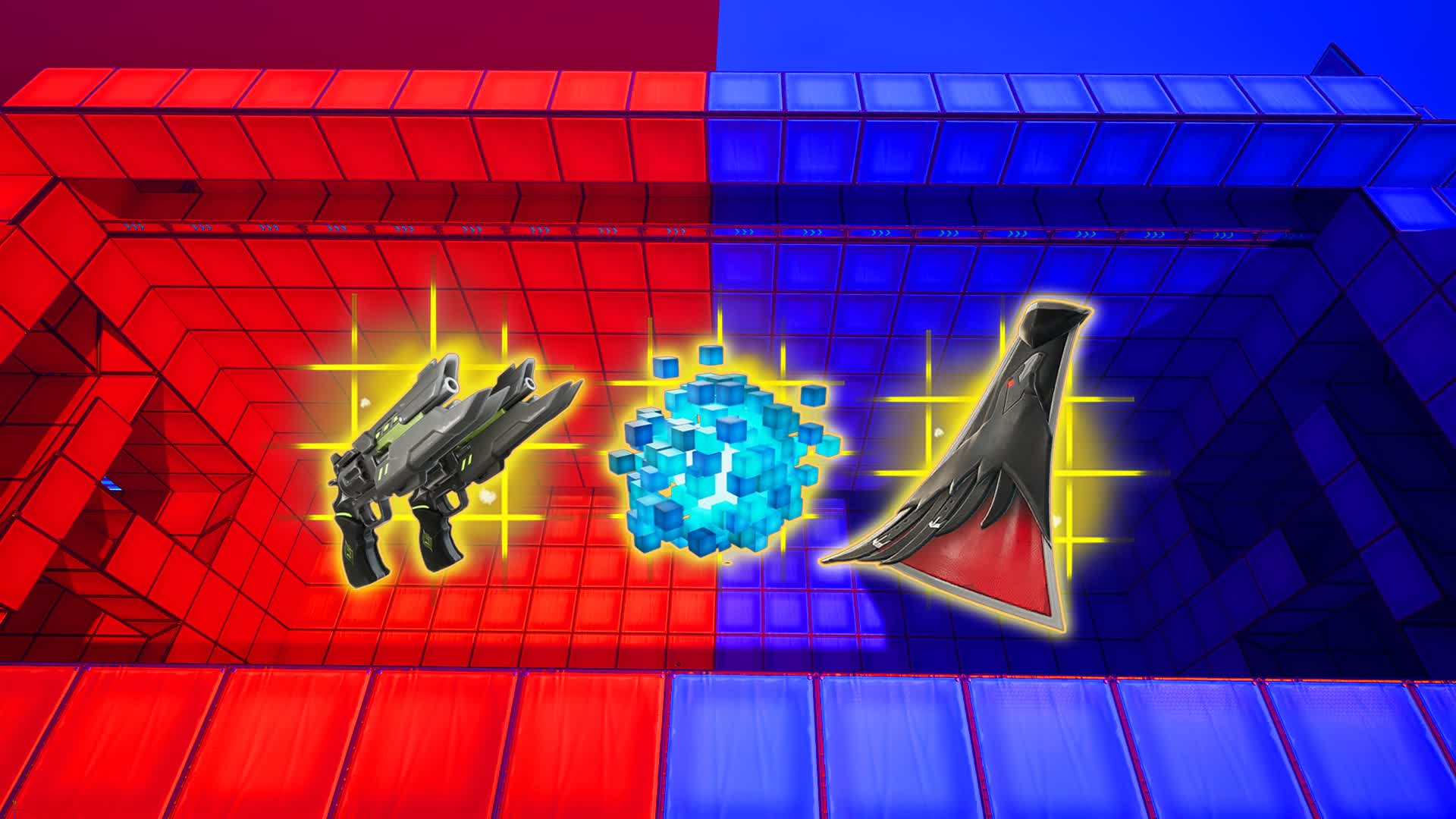 CRAZY RED VS BLUE 🔴🔵 (200 PUMPS) 9651-7663-6537 by 1v1-1v1v1v1v1 - Fortnite