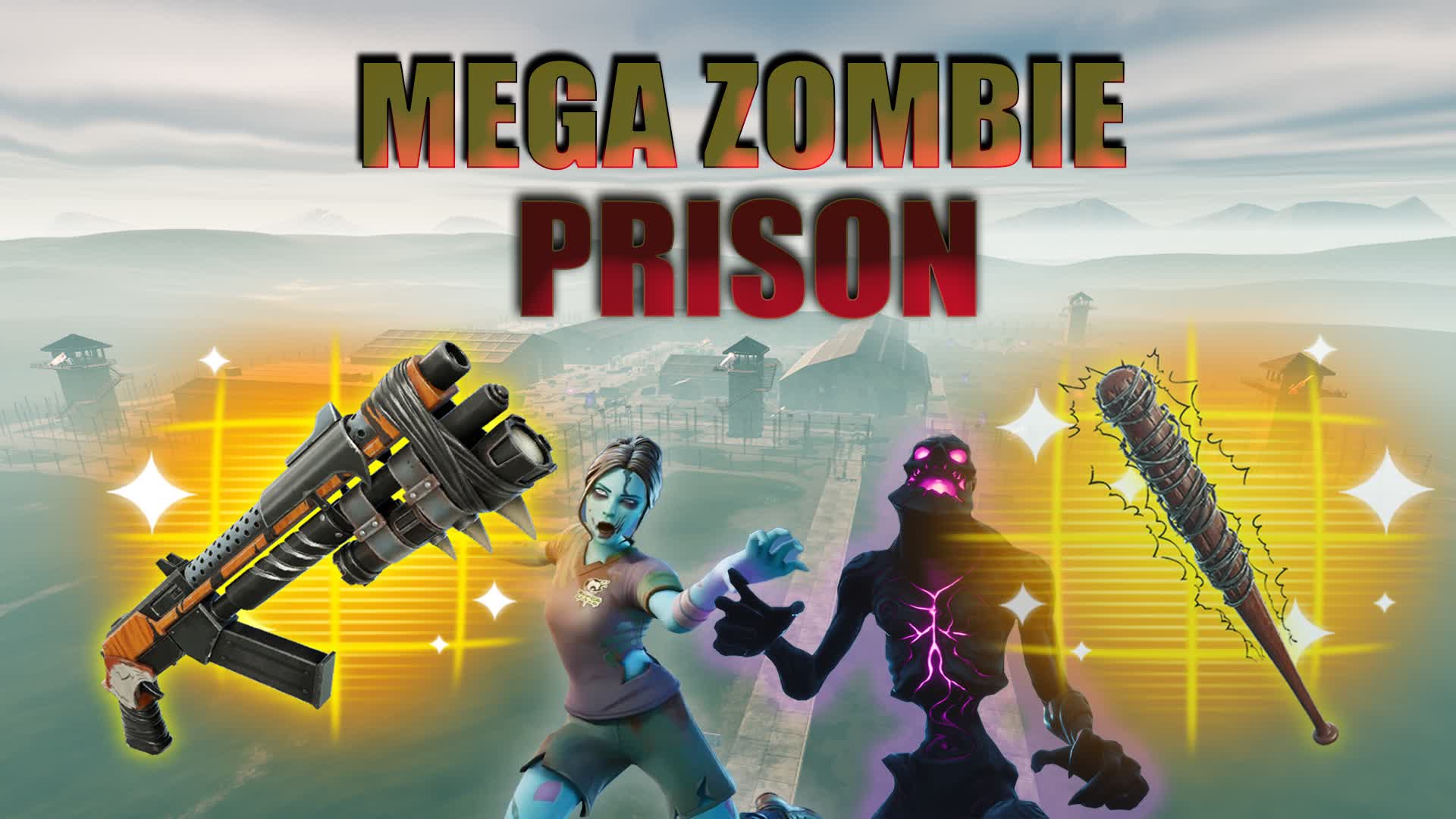 MEGA ZOMBIE PRISON🧟 6165-8414-3041 by mrtay - Fortnite Creative Map Code - Fortnite.GG