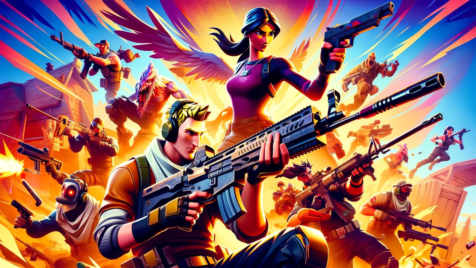 ⭐BEST GUNGAME😍 8513-2364-6842 by deilmos - Fortnite Creative Map Code ...