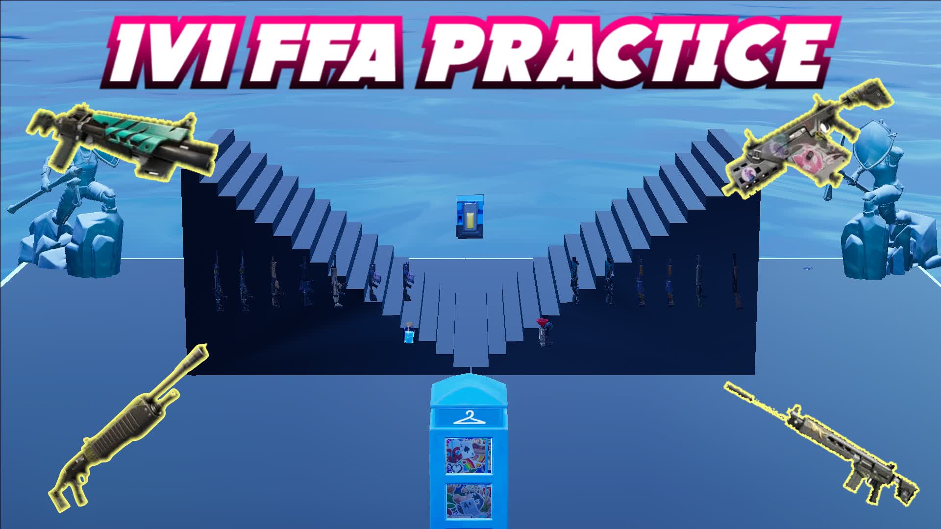 🔥⭐1v1 FFA PRACTICE⭐🔥 2017-7589-7152 by shea2ube - Fortnite Creative Map ...