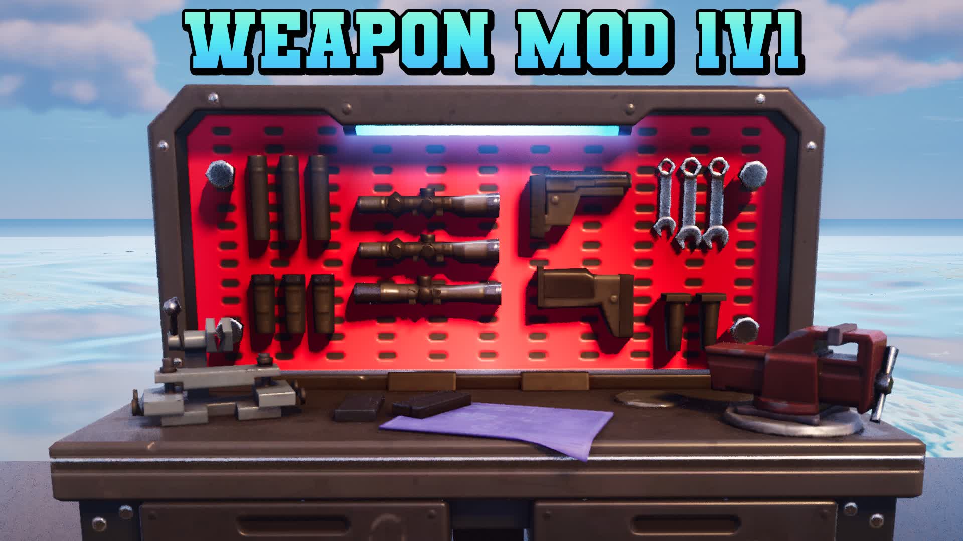 ♦️ Modded Weapons 1v1 ♠ 2302-0880-4116 by markeli - Fortnite Creative ...
