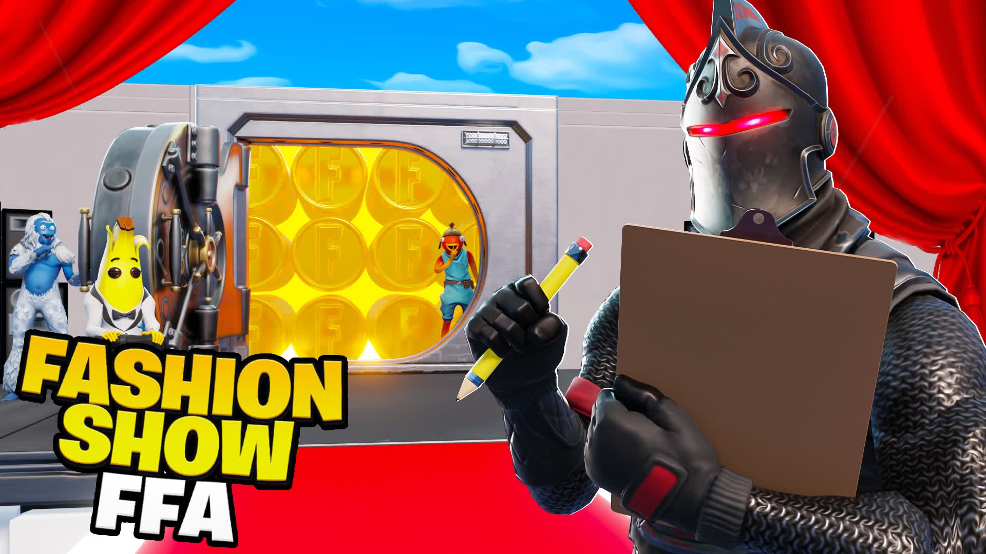 Fashion Show FFA Drive🎭 5575-3397-7729 by trendmaps - Fortnite Creative ...