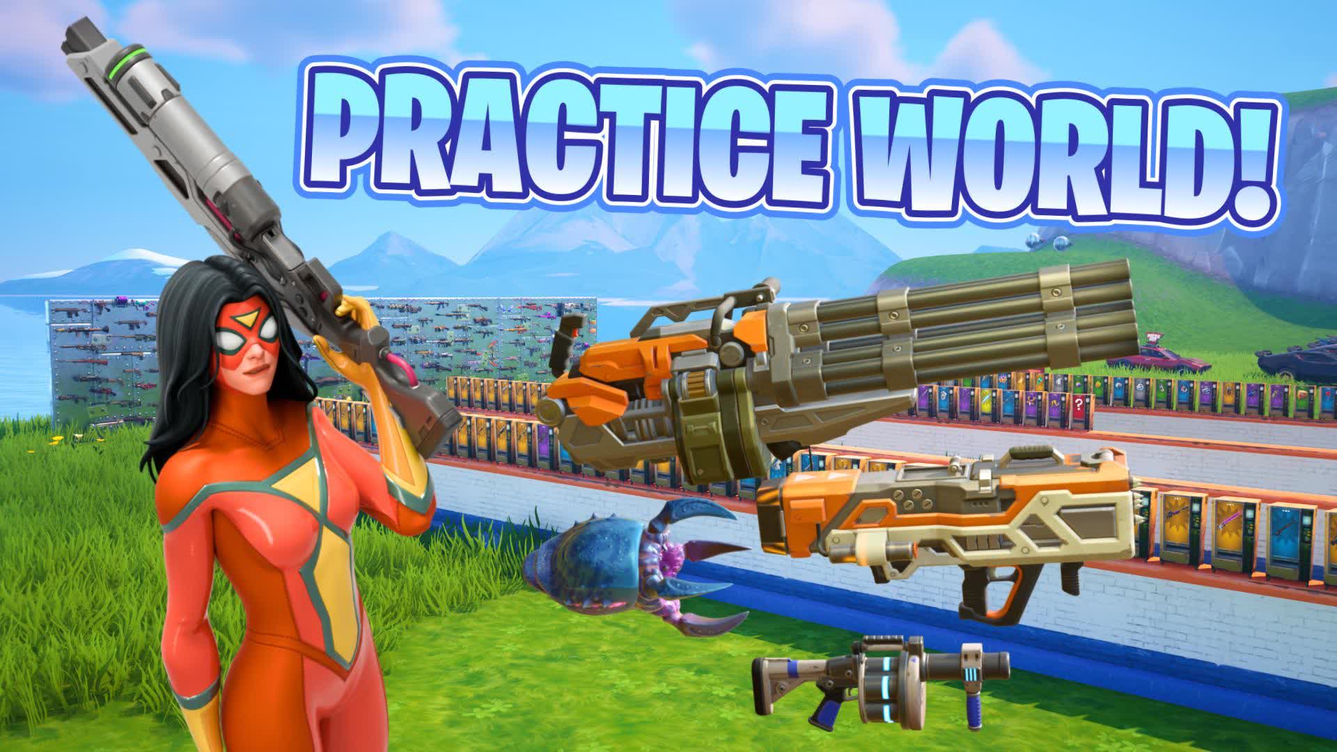 Practice World! 1139-2667-4742 by rhettplaysgames - Fortnite Creative Map Code - Fortnite.GG