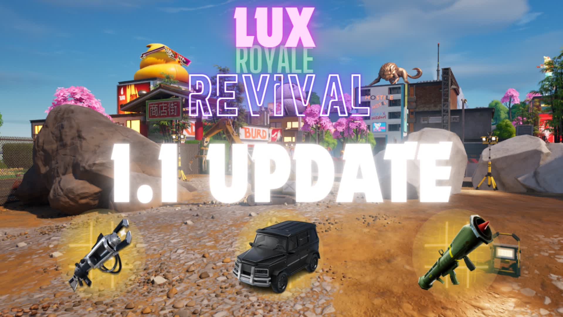 Lux Royale : Revival -FFA 7451-0542-3236 من ابتكار lux_maps - Fortnite
