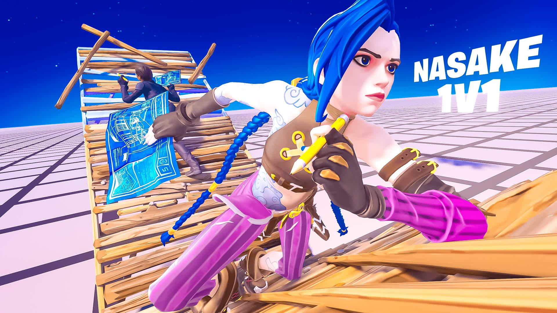 Nasake 1v1 Map (Clear Sky) 7314-8559-2604 by nasake - Fortnite Creative ...