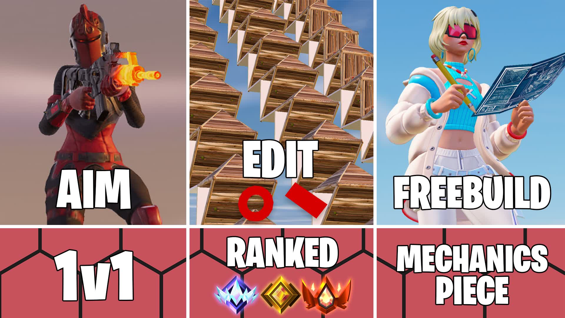 AIM EDIT BUILD PIECE MECHANICS PRACTICE 1132-4367-7436 von whyaang ...