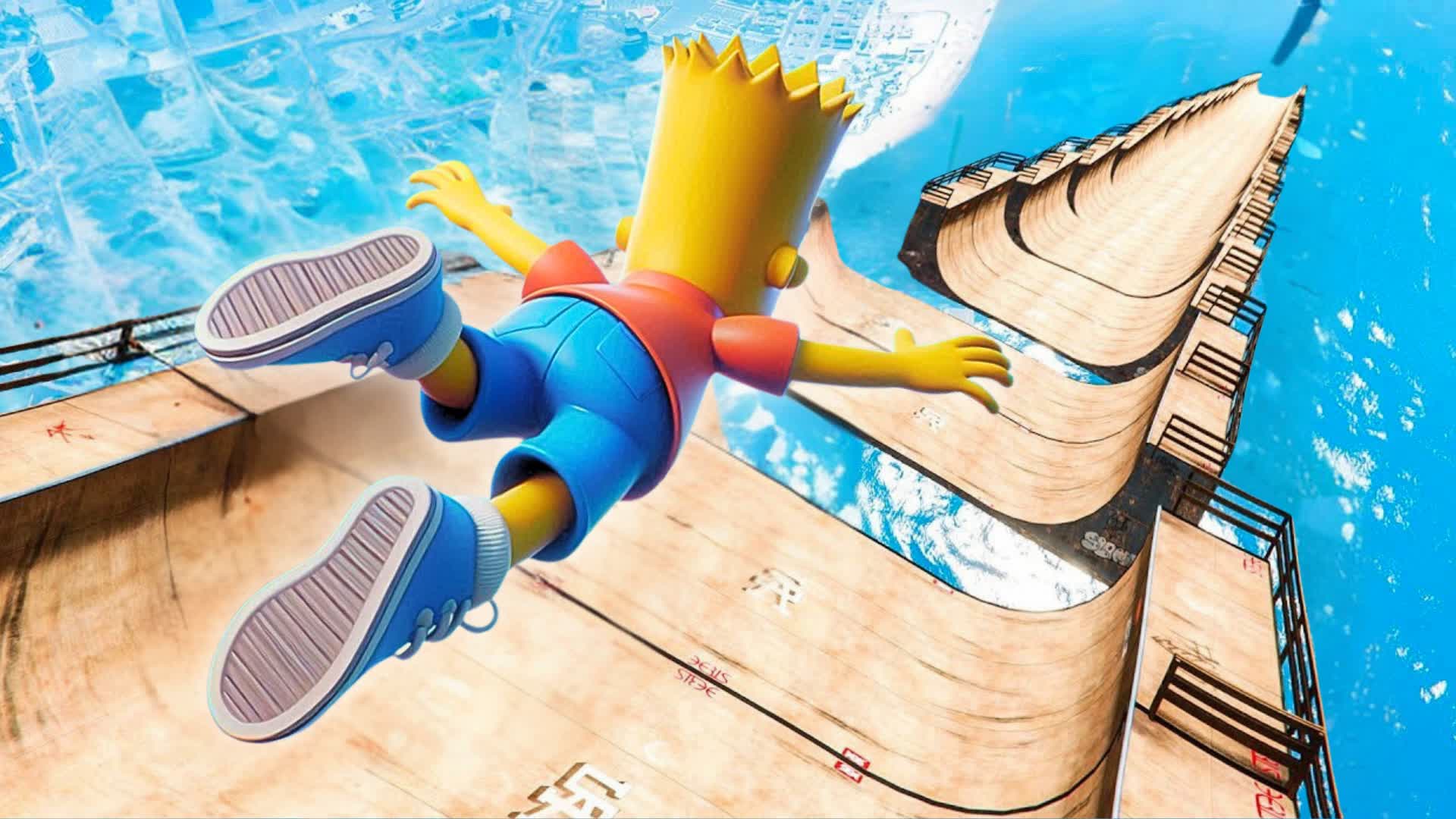 THE SIMPSONS MEGA RAMP 2029-7736-4418 by nexusexperience - Fortnite ...