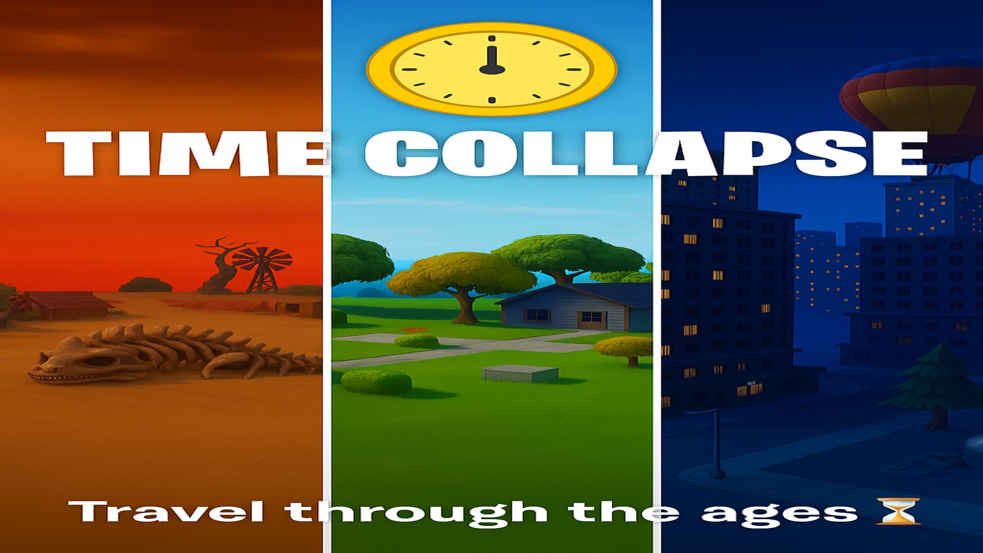 Time Collapse 💥 6120-6557-0877 by r23a - Fortnite Creative Map Code ...