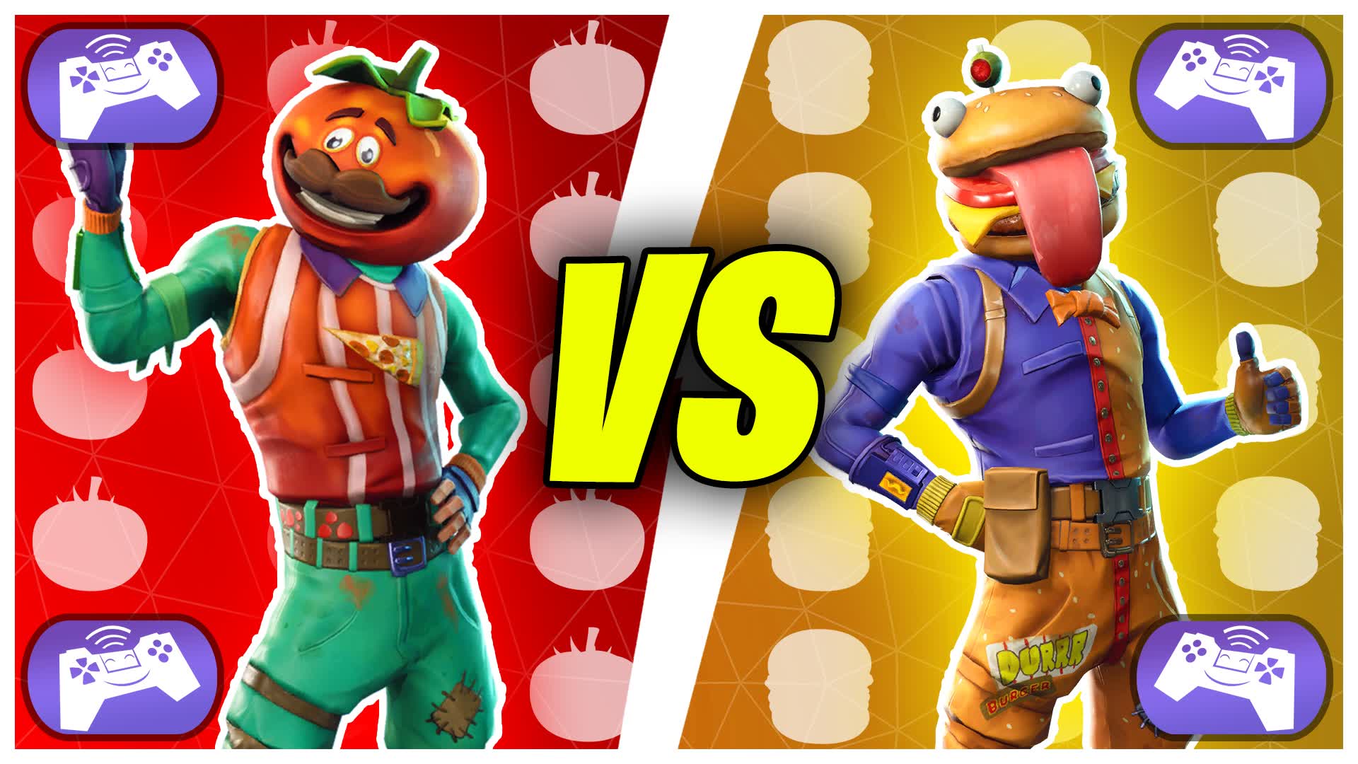 🍅TOMATO VS BURGER🍔 — 5827-3715-1969 | Fortnite Zone