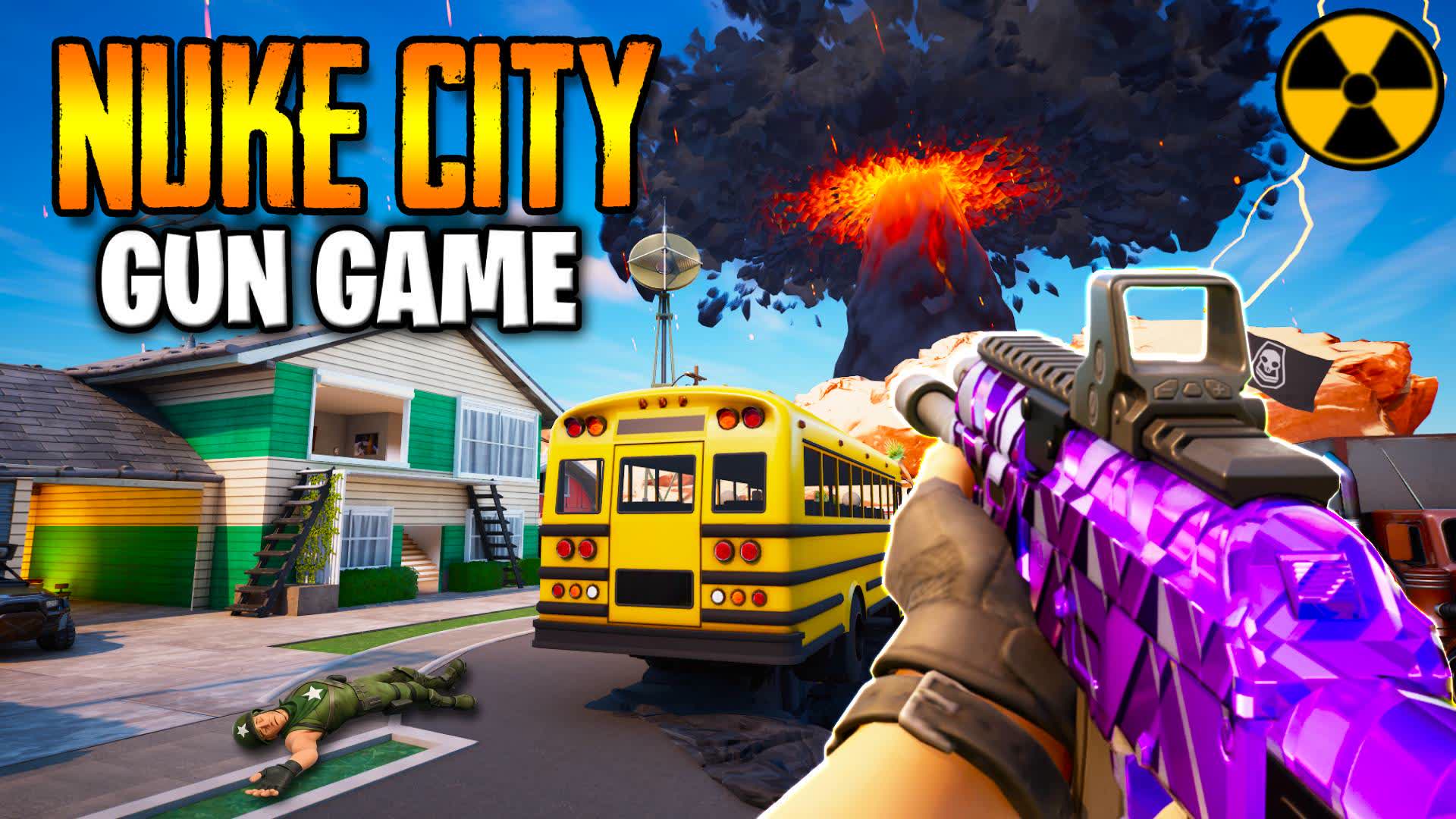 NUKE CITY DRIVE ALL WEAPONS 💥 5011-0284-7490 by kashm - Fortnite ...