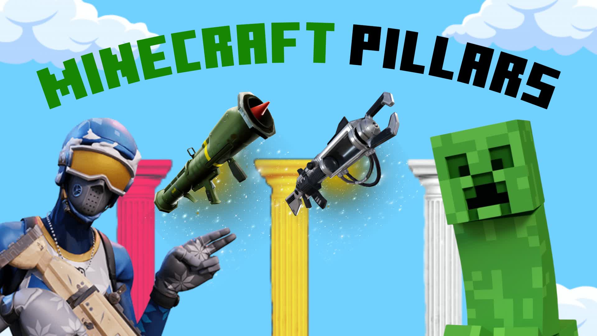MINECRAFT PILLARS 7121-2602-0216 by strasicw - Fortnite