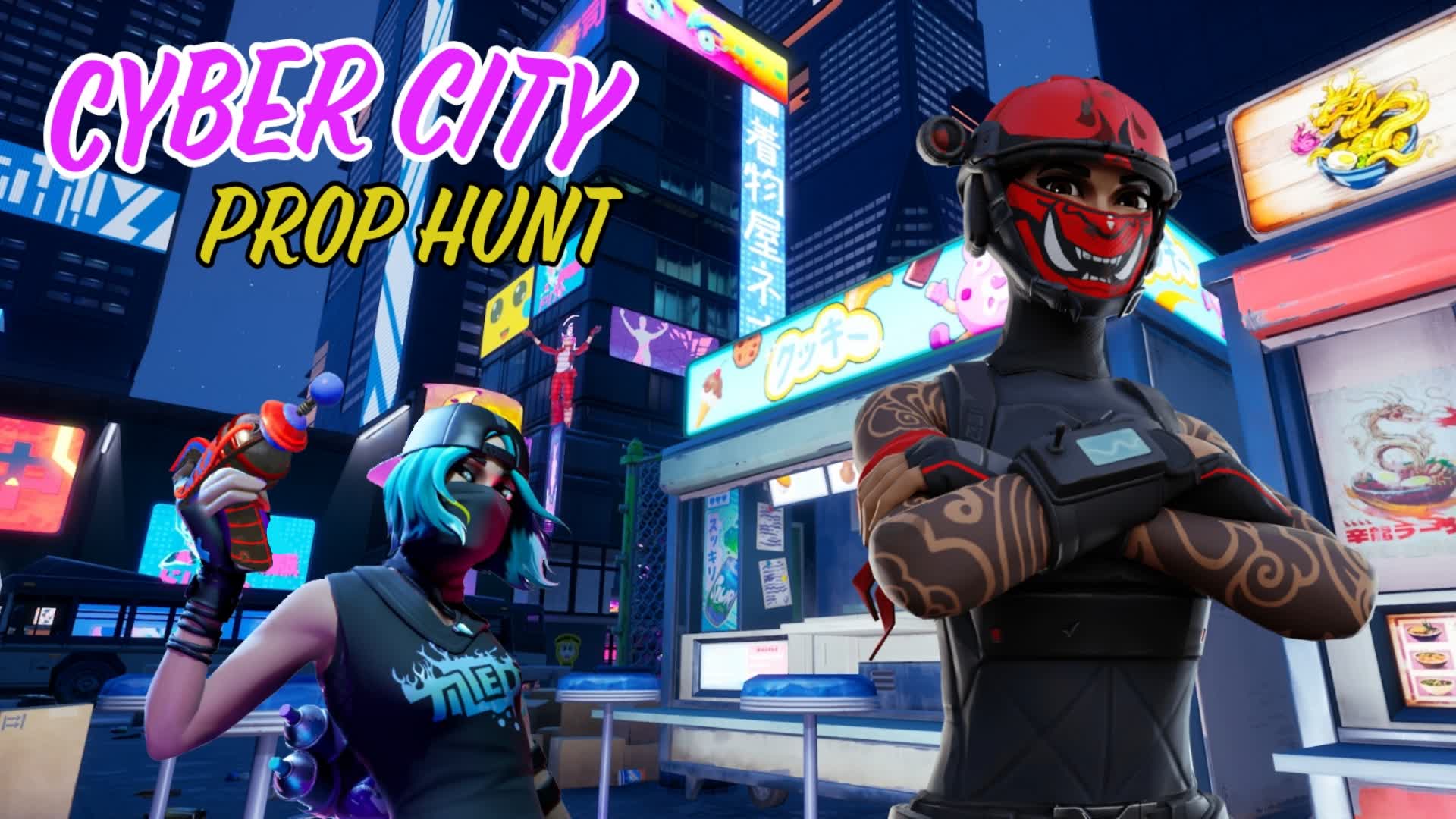 Cyber City Prop Hunt 4606-3936-4828 by urboilord - Fortnite Creative ...