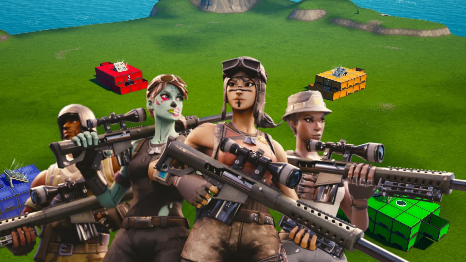 (OG) GO GOATED 4V4V4V4 XA 5695-3037-0817 by bed - Fortnite.GG