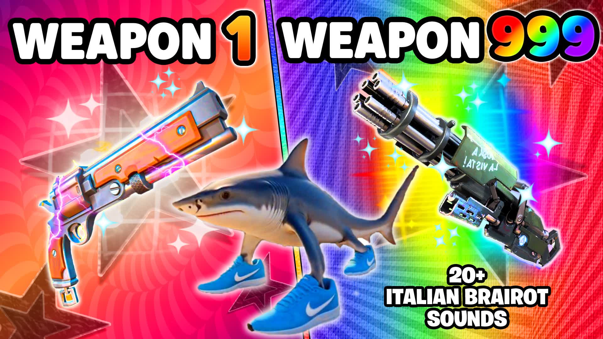 🌟BRAINROT GUN GAME🎯CRAZY ONE SHOT 9179-8836-6606 by chelofn2 - Fortnite ...