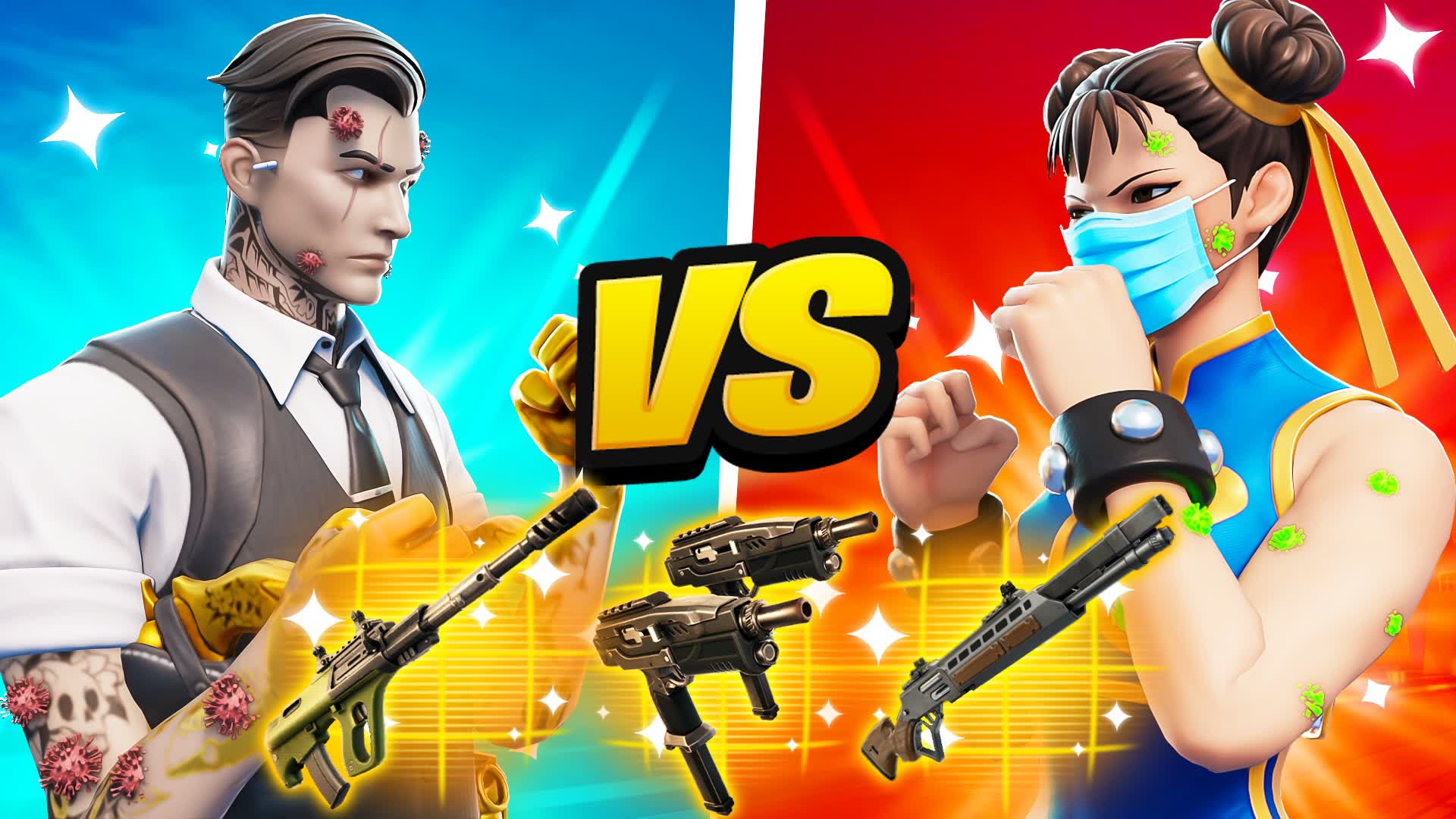 APOCALYPSE RED VS BLUE🔴🔵 3236-9738-5260 by rockygift2 - Fortnite ...