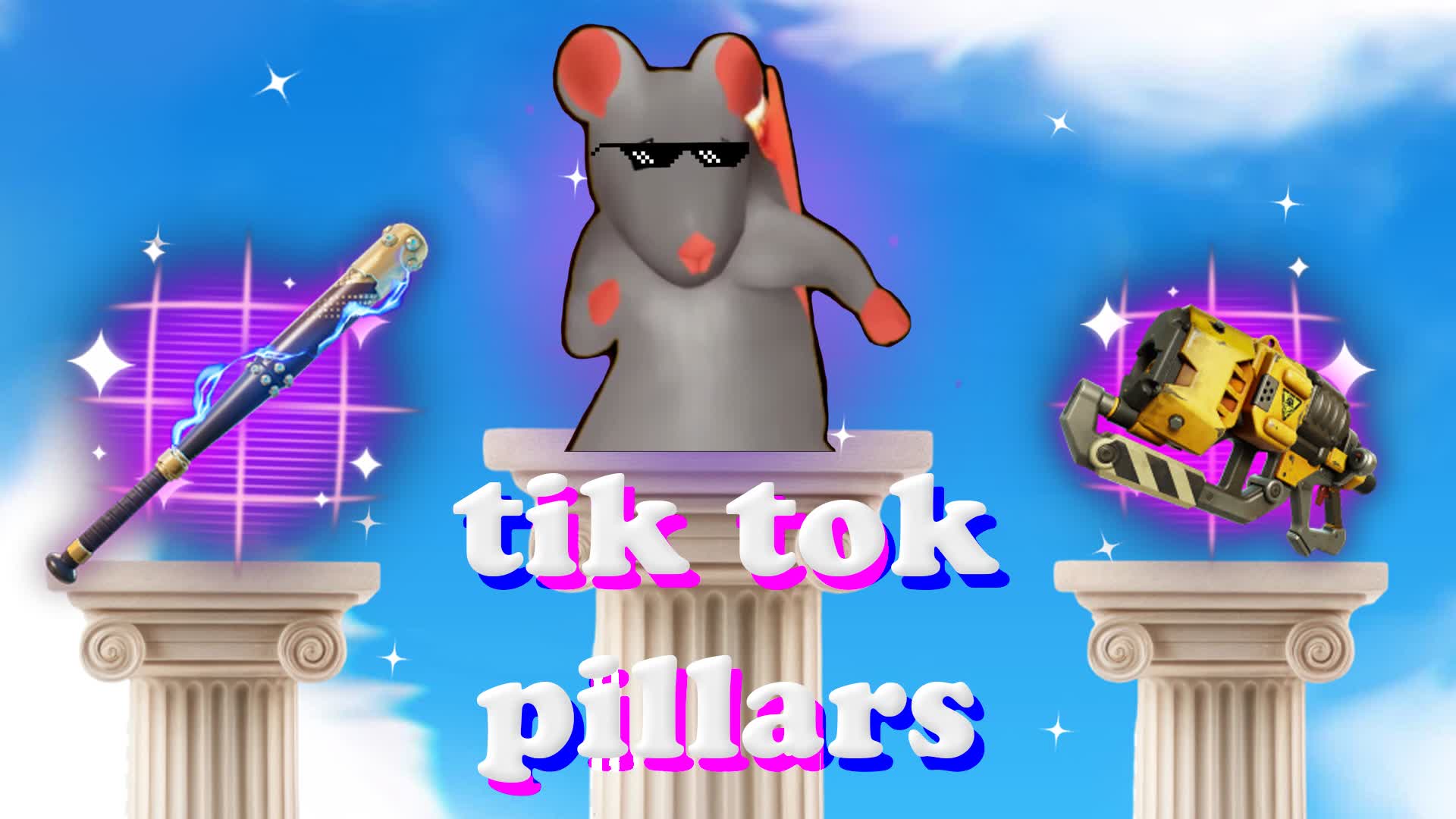 TIK TOK PILLARS 2.0🐭 8453-7279-2806 by syzygy - Fortnite Creative Map ...