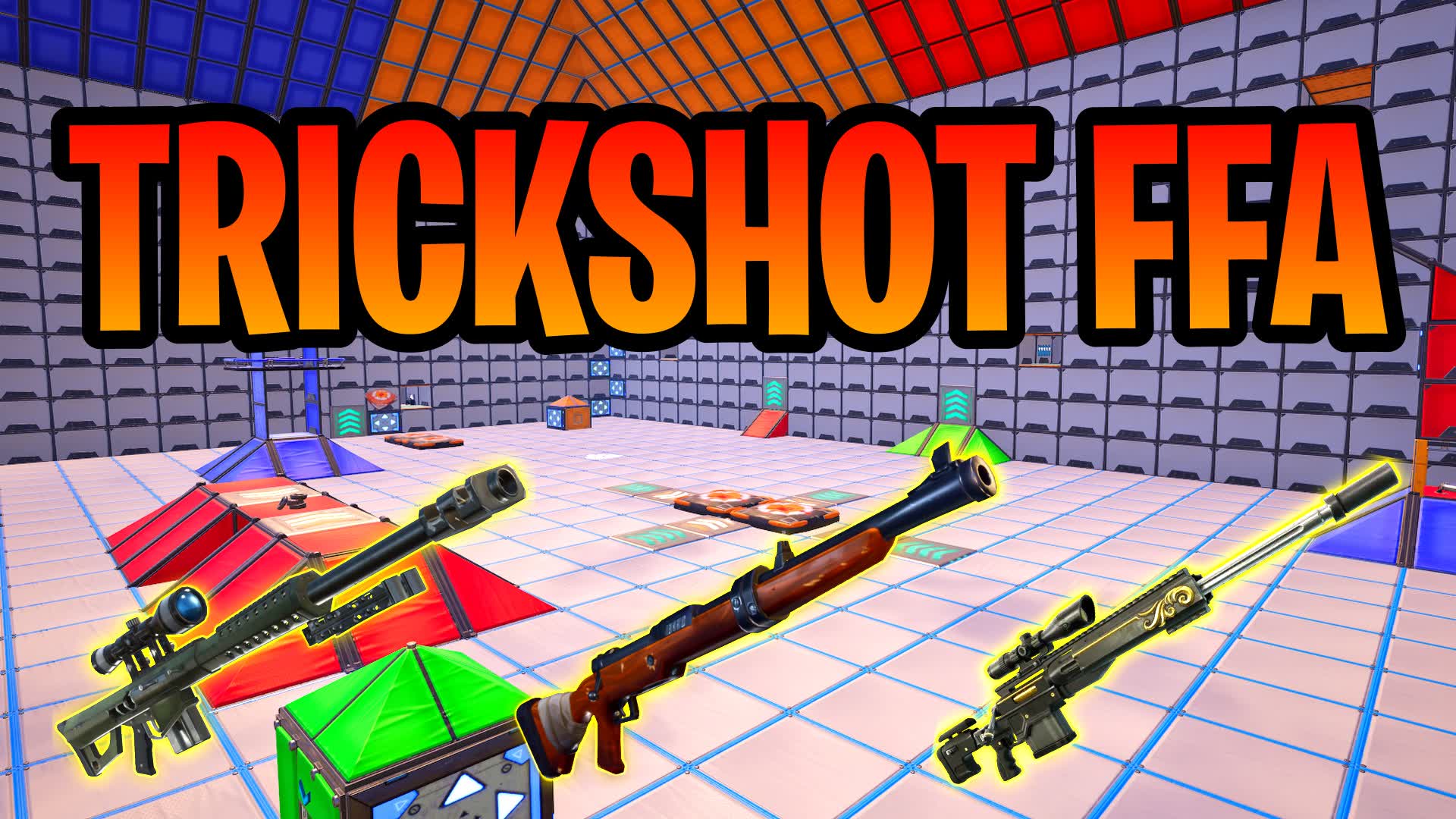 TRICKSHOT FFA 🎯 9641-7446-4316 by fida - Fortnite Creative Map Code ...