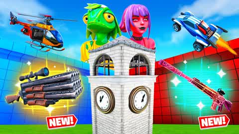 TILTED TOWER RED VS BLUE 🔴🔵 9268-7191-1802 by rvbmap - Fortnite Creative Map Code - Fortnite.GG