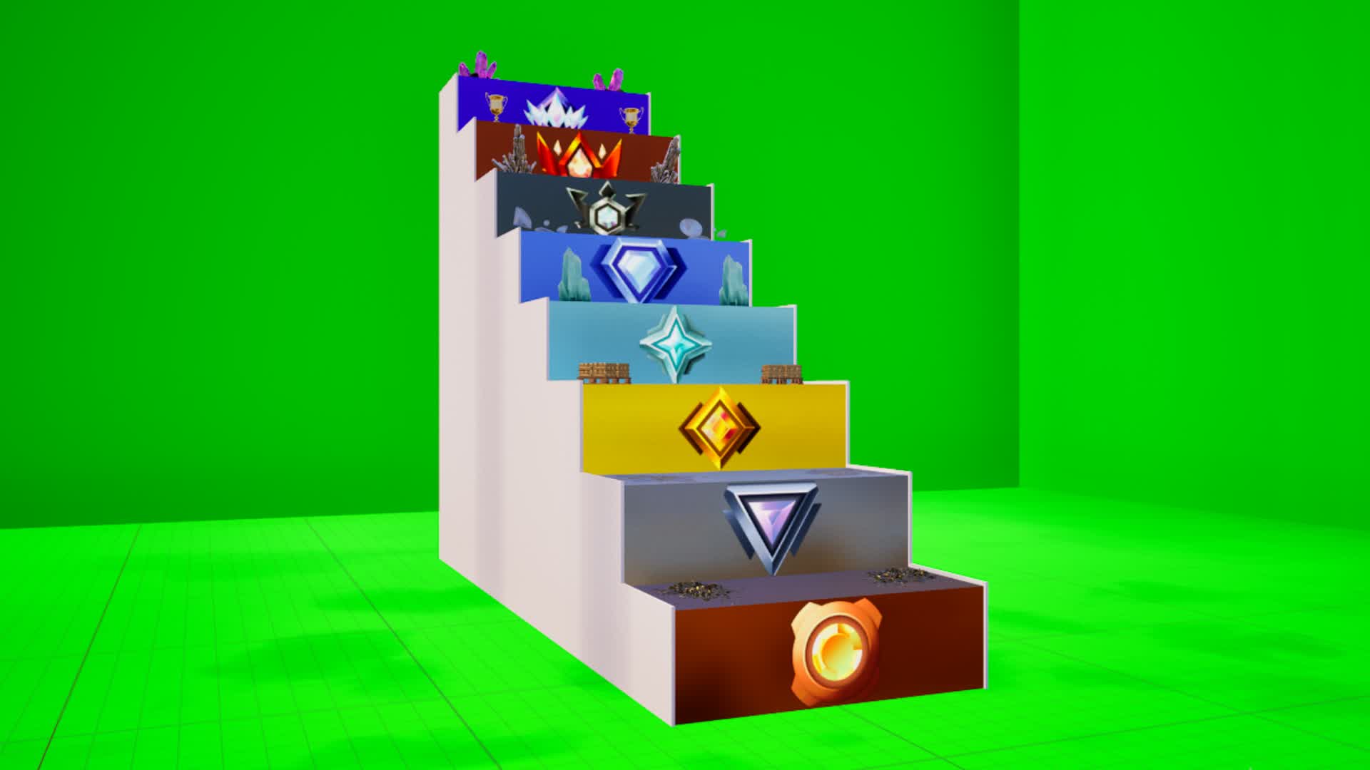 Ranked Staircase 0831-4024-0646 by shure - Fortnite Creative Map Code ...