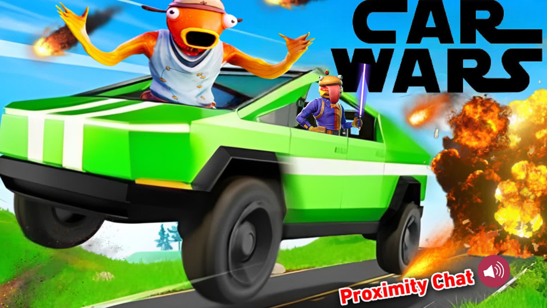 💥CAR WARS🏎️💨 1333-7630-6510 by kyd - Fortnite Creative Map Code ...