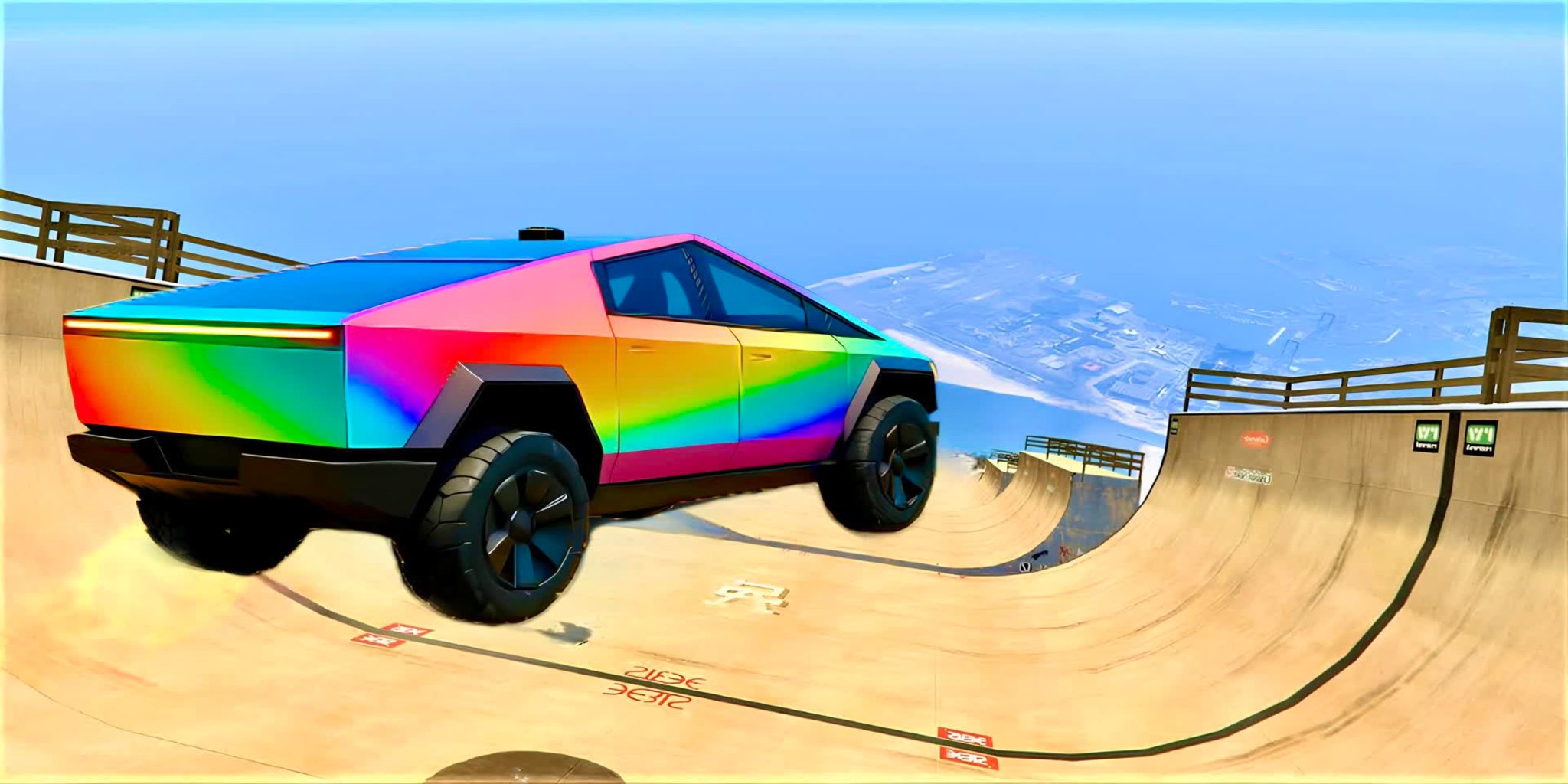 CYBERTRUCK MEGA RAMP 4395-5794-7969 by blt_benjipalayt - Fortnite ...