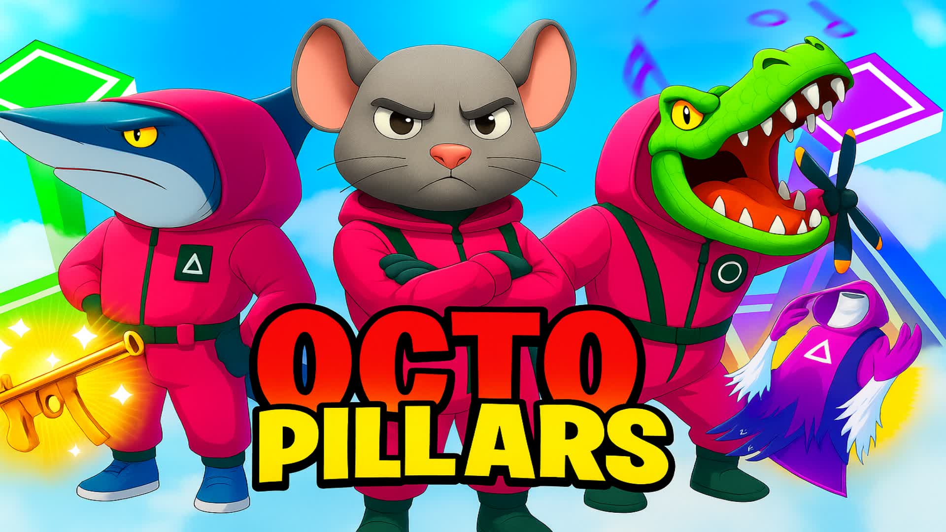 OCTO PILLARS! 💥 1267-7545-3865 by krilin - Fortnite Creative Map Code ...